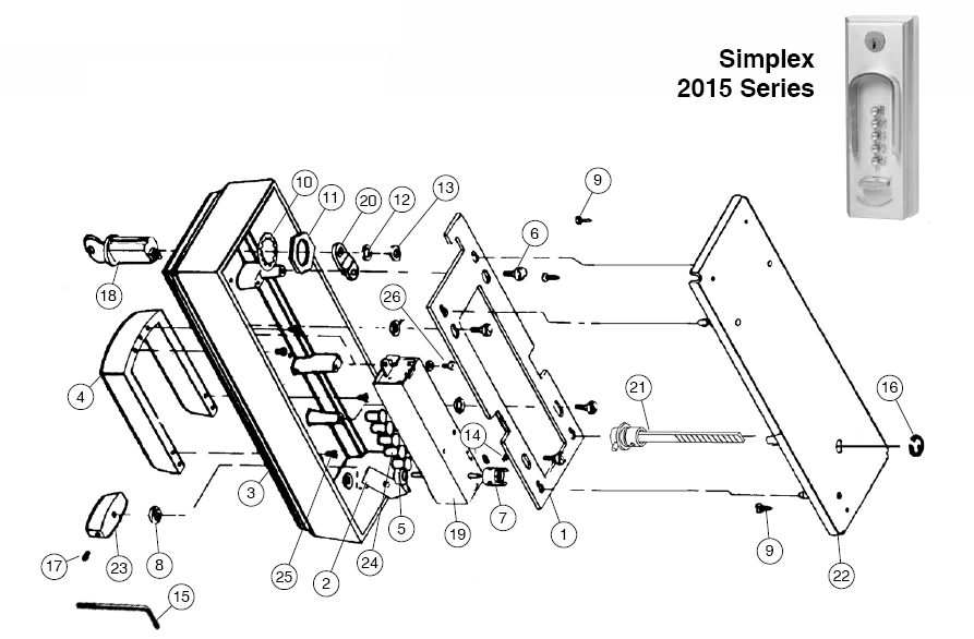 2015 Series Parts: Assured Lock Keyless & Locker Lock Store l EST 1997